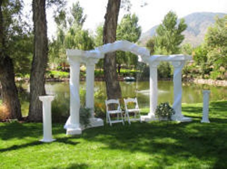 Roman Column Arch – St. George Party Rentals